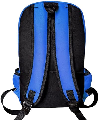 Game Backpack with Pencil Case Sport Travel Laptop Backpack Durable Multifunctional Backpack for Boys Girls College School Bookbag Outdoor Daypack 17 Inch for Men Women (blue)