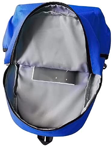 Game Backpack with Pencil Case Sport Travel Laptop Backpack Durable Multifunctional Backpack for Boys Girls College School Bookbag Outdoor Daypack 17 Inch for Men Women (blue)