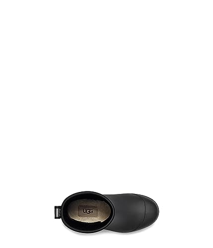UGG Unisex-Child Droplet Mid Boot, Black, 2 Little Kid