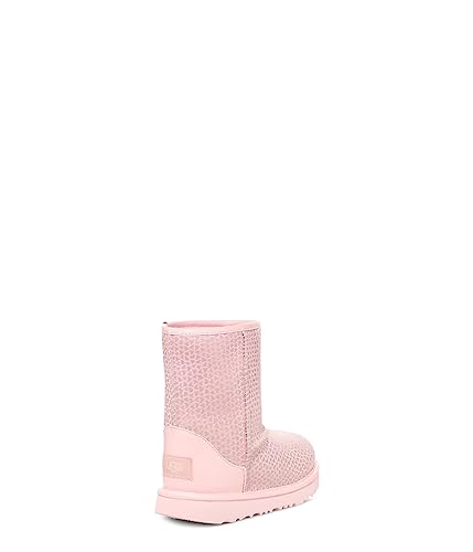 UGG Unisex-Child Classic Ii Gel Hearts Boot, Pink, 2 Little Kid