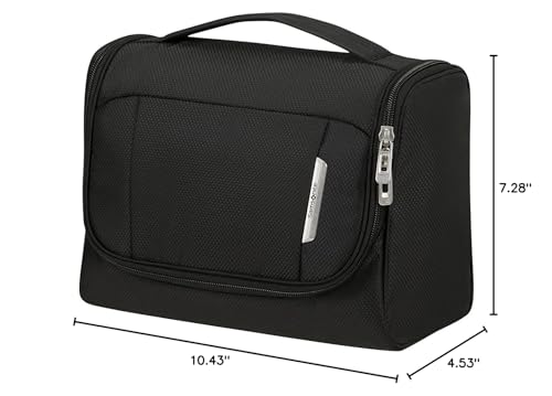 Samsonite Respark Toilet Kit Toiletry Bag, Ozone Black