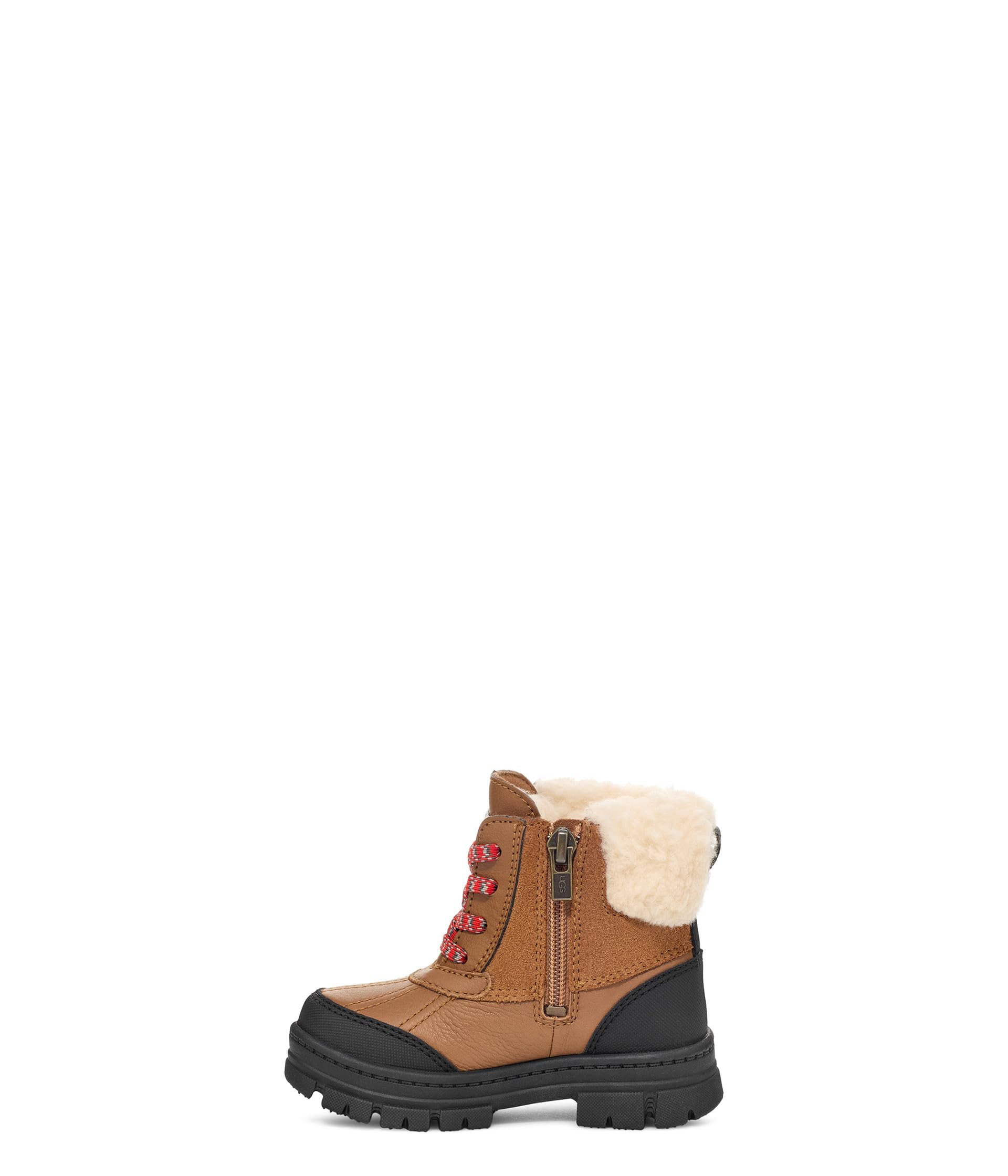 UGG Unisex-Child Ashton Addie Boot, Chestnut, 6 Big Kid