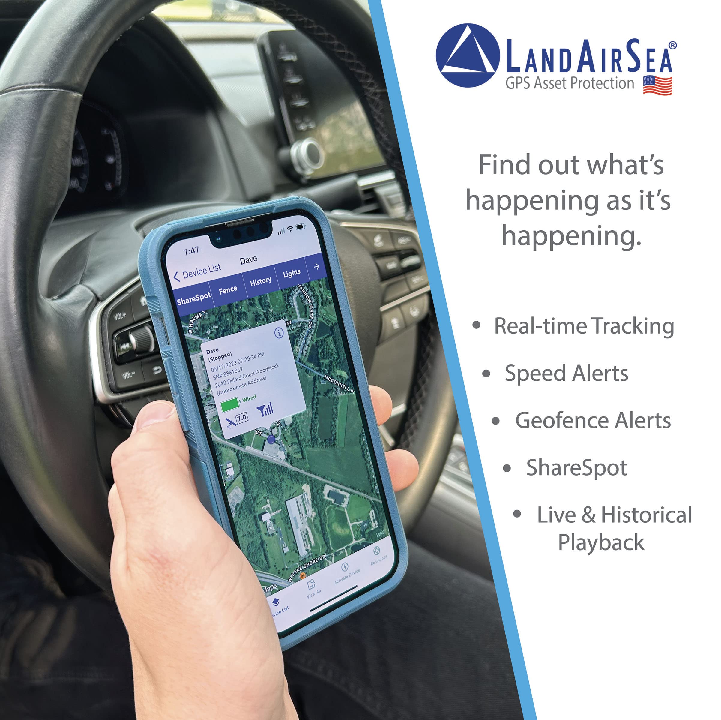 TracKing GPS Tracker. Fully Magnetic, Waterproof, & Dustproof for Fleets, Assets, & More.