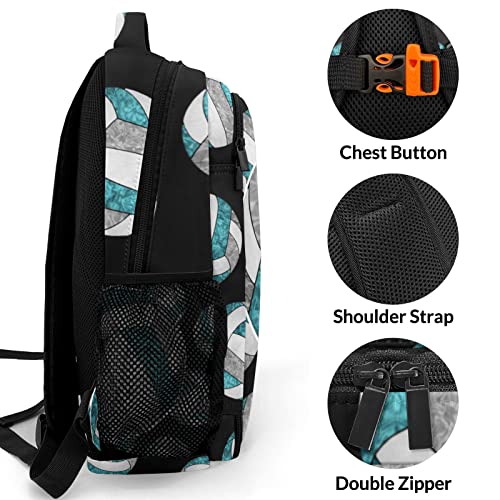 Volleyball Backpack Waterproof Daily Bag for Sport Travel Casual Pack