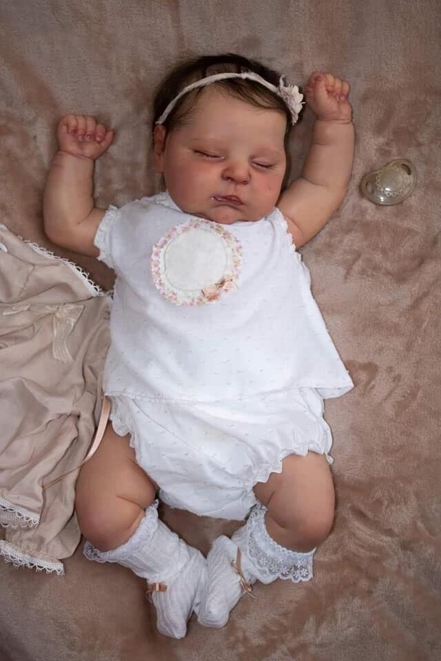 Pinky Reborn Baby Dolls 20 Inch Newborn Baby Doll Toddler Reborn Doll Toys for Kids Gifts