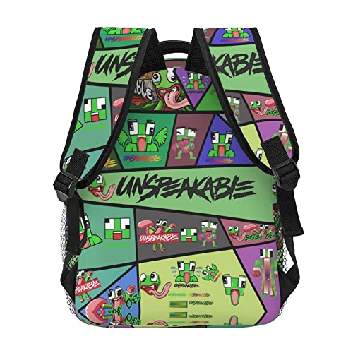 Frog Backpack For Boys Teen Cartoon Backpack High Capacity Bookbag 3d Printed Lightweight Travel Backpack