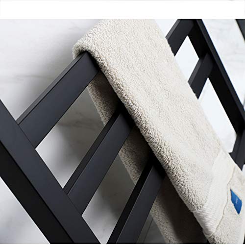 Bathroom Towel Warmer Electric Heated Towel Rack, Electric Heated Towel Rack, Wall-Mounted Towel Warmer with 15 Heated Bars, 304 Stainless Steel Heated Towel Rail Radiator, Bathroom Drying Rack, 1200X