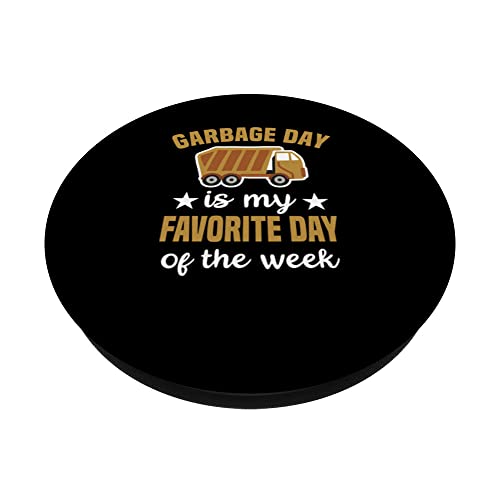 Garbage Truck Waste Collector PopSockets Swappable PopGrip