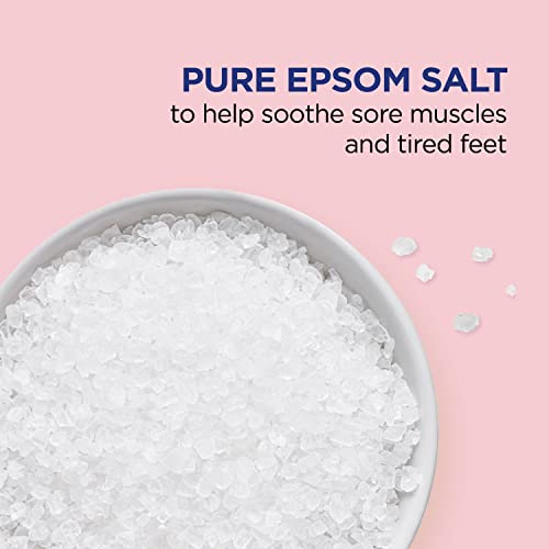 Dr Teal's Pure Epsom Magnesium Salt Soak, Fragrance Free, 6 lbs (Pack of 6)