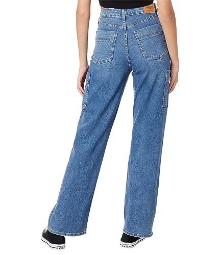 Levi Strauss Signature Gold Women's Heritage High Rise Loose Utility Jean (Standard and Plus), Grand Sierra 5d, 12