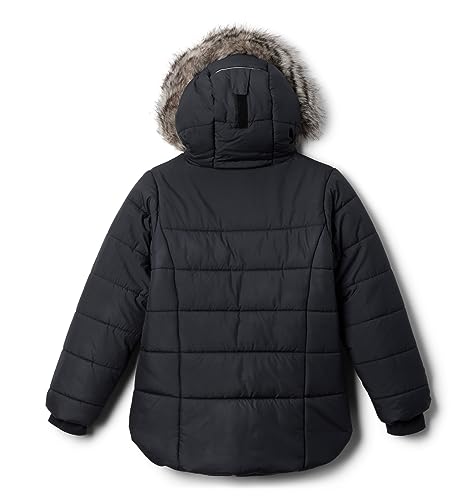 Columbia Youth Girls Katelyn Crest II Hooded Jacket, Black, X-Large