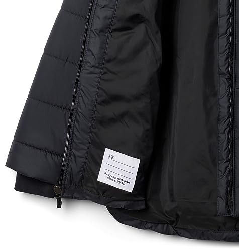 Columbia Youth Girls Katelyn Crest II Hooded Jacket, Black, X-Large