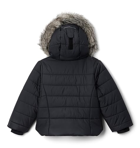 Columbia Youth Girls Katelyn Crest II Hooded Jacket, Black, X-Large