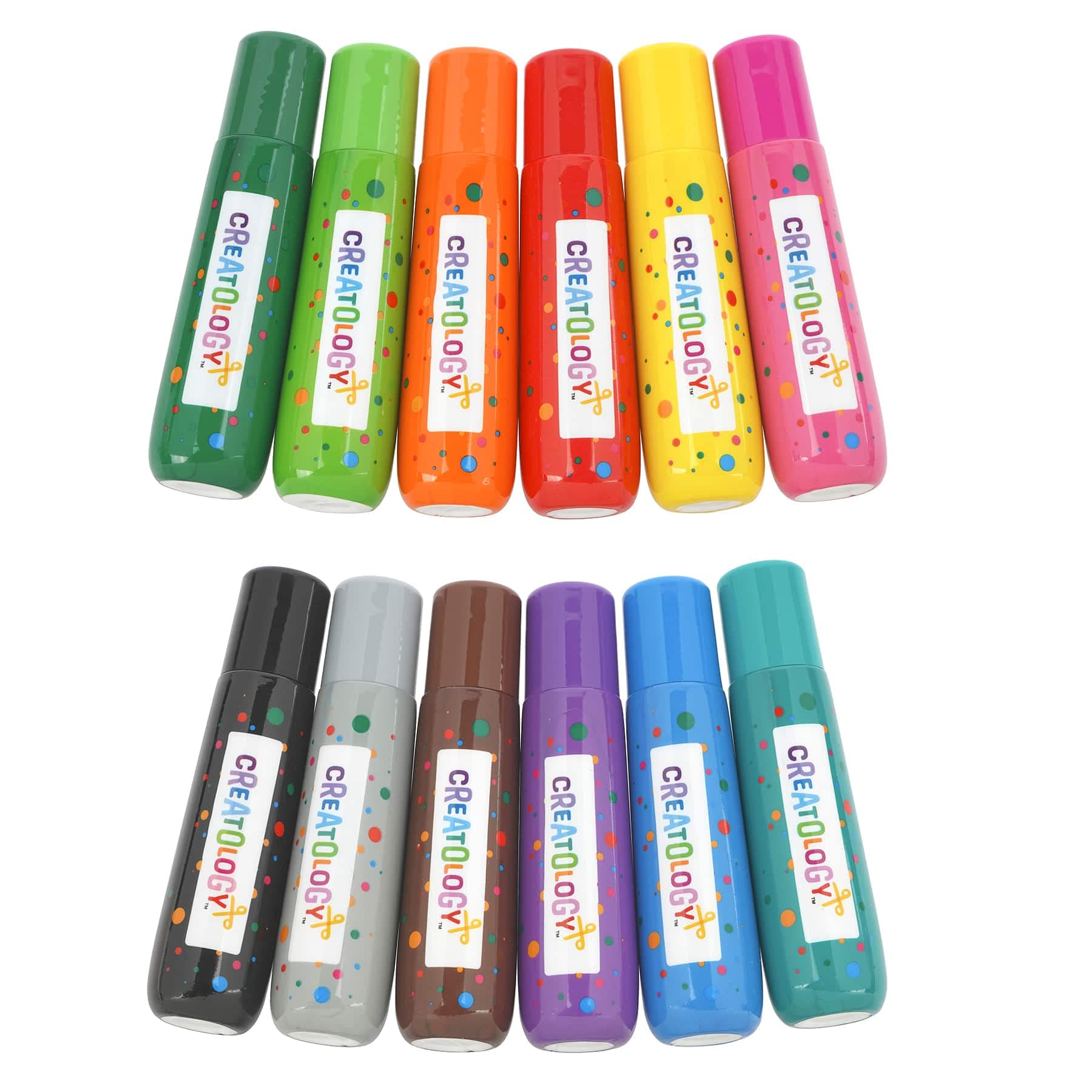 Creatology 12 Count (96 total) Rainbow Washable Dot Markers Perfect for Drawing, Coloring, Arts & Crafts - Bulk 8 Pack