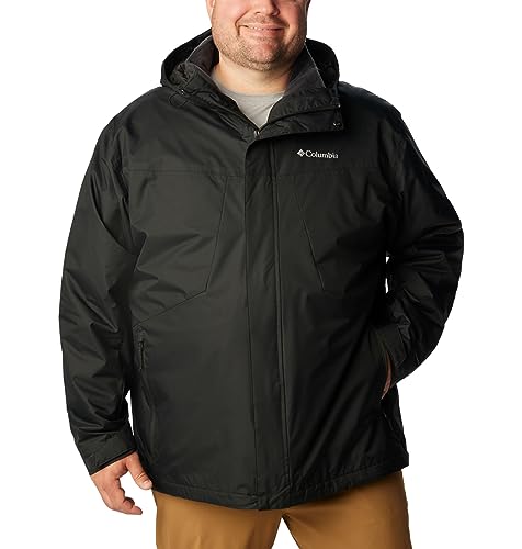 Columbia Men's Tunnel Falls Interchange Jacket, Black, Large