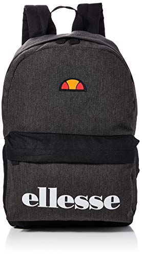 ELLESSE Regent Backpack Black/Charcoal Marl Schoolbag SAAY0540 Ellesse bags
