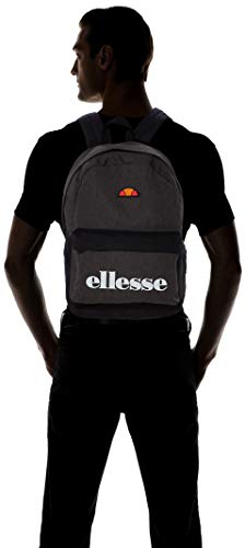 ELLESSE Regent Backpack Black/Charcoal Marl Schoolbag SAAY0540 Ellesse bags