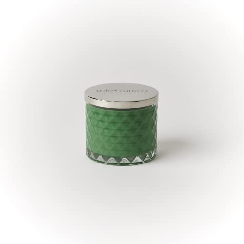 Gold Canyon™ - Holiday Wreath Scented Candle, Three-Wick, 100% Natural Soy Wax, Notes of Fresh Siberian Pine, Earthy Balsam Fir, and Bright Berries