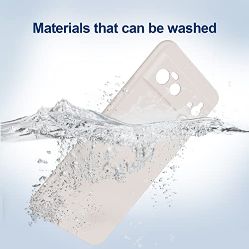 GiiYoon Silicone Case Compatible with Google Pixel 6, Full Body Silky Soft Touch Phone Case with Camera Protection, Shockproof Cover with Microfiber Lining, White