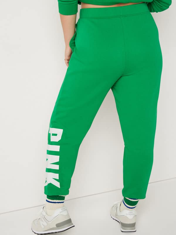 Victoria's Secret Pink Everyday Lounge Relaxed Jogger, Women's Joggers, Happy Camper, XL