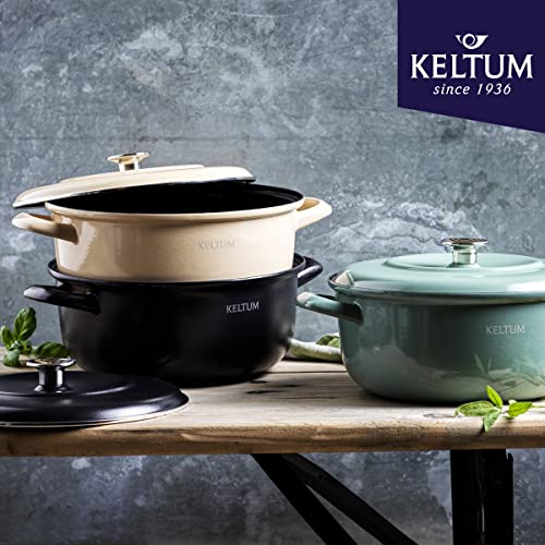 3.1 L Enameled Dutch Oven, Green