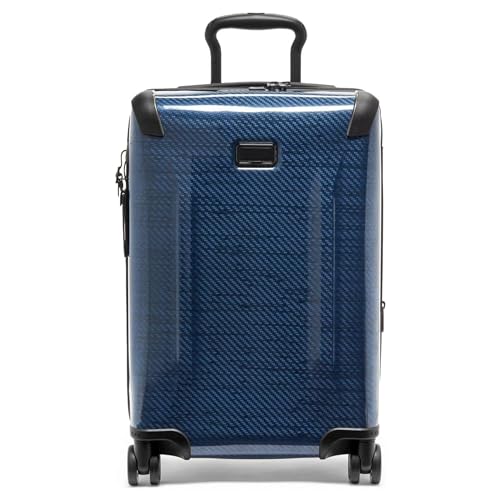TUMI - Tegra-Lite International Expandable 4 Wheeled Carry-On - Carry On Luggage with Spinner Wheels & TSA Luggage Lock - Blue