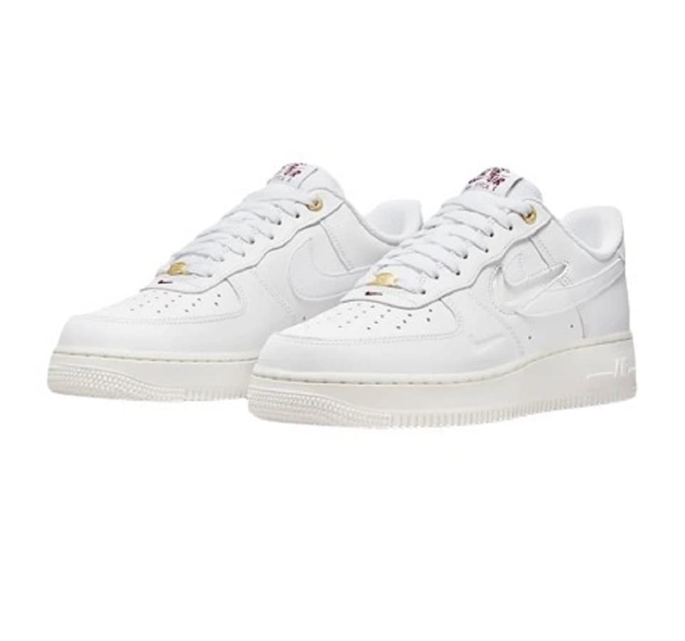 Nike mens Air Force 1 '07 PRM Shoes, Cinnabar/Mars Stone/Sail/White, 10.5