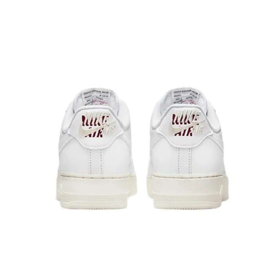 Nike mens Air Force 1 '07 PRM Shoes, Cinnabar/Mars Stone/Sail/White, 10.5