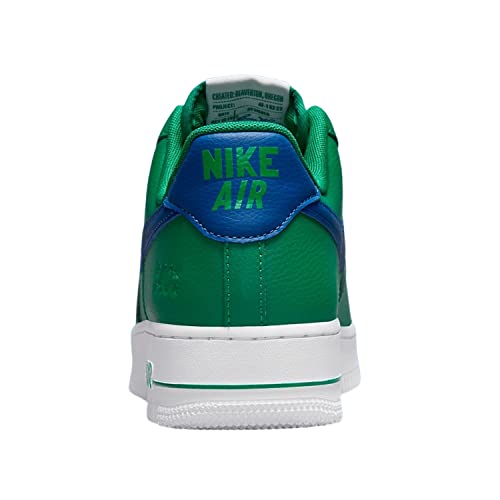 Nike Air Force 1 '07 LV8 Men's Shoes Size - 7.5, Malachite/Blue Jay-sail-white
