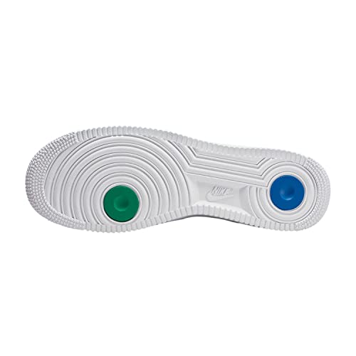 Nike Air Force 1 '07 LV8 Men's Shoes Size - 10.5 Malachite/Blue Jay-sail-white
