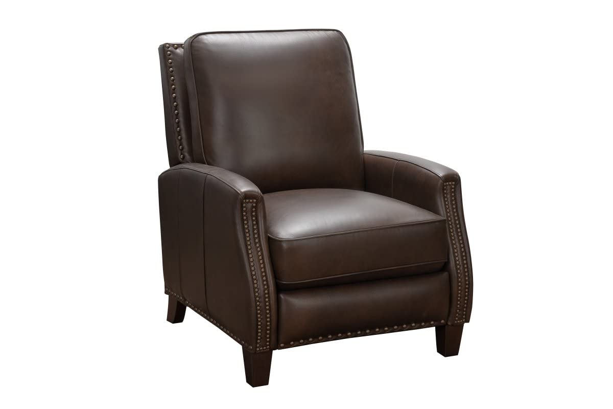 BarcaLounger Melrose Transitional Recliner Lounge Chair with footrest Extension 7-3155 in Ashford Walnut All Leather 5625-87 - Curbside Delivery