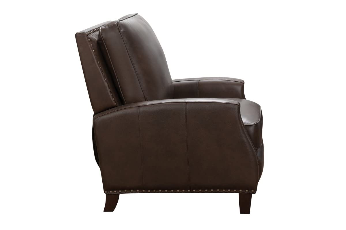 BarcaLounger Melrose Transitional Recliner Lounge Chair with footrest Extension 7-3155 in Ashford Walnut All Leather 5625-87 - Curbside Delivery