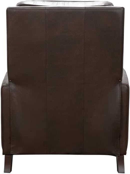 BarcaLounger Melrose Transitional Recliner Lounge Chair with footrest Extension 7-3155 in Ashford Walnut All Leather 5625-87 - Curbside Delivery