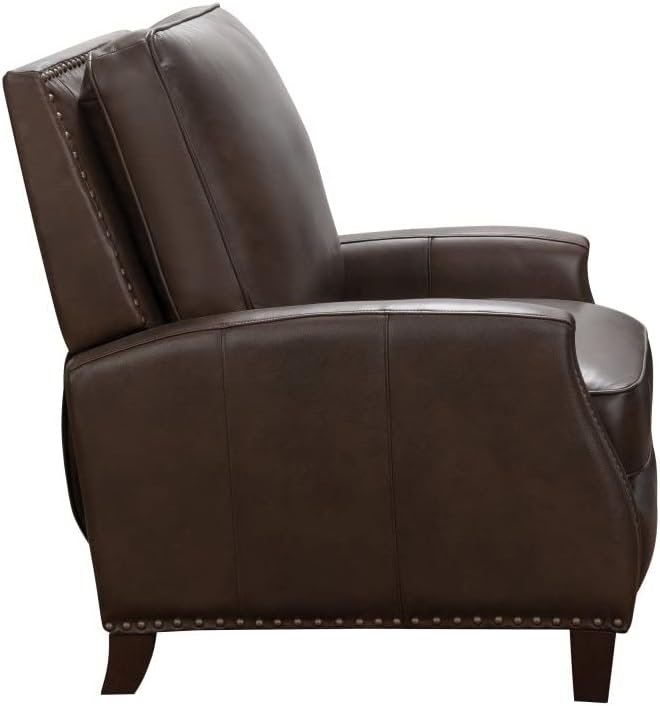 BarcaLounger Melrose Transitional Recliner Lounge Chair with footrest Extension 7-3155 in Ashford Walnut All Leather 5625-87 - Curbside Delivery
