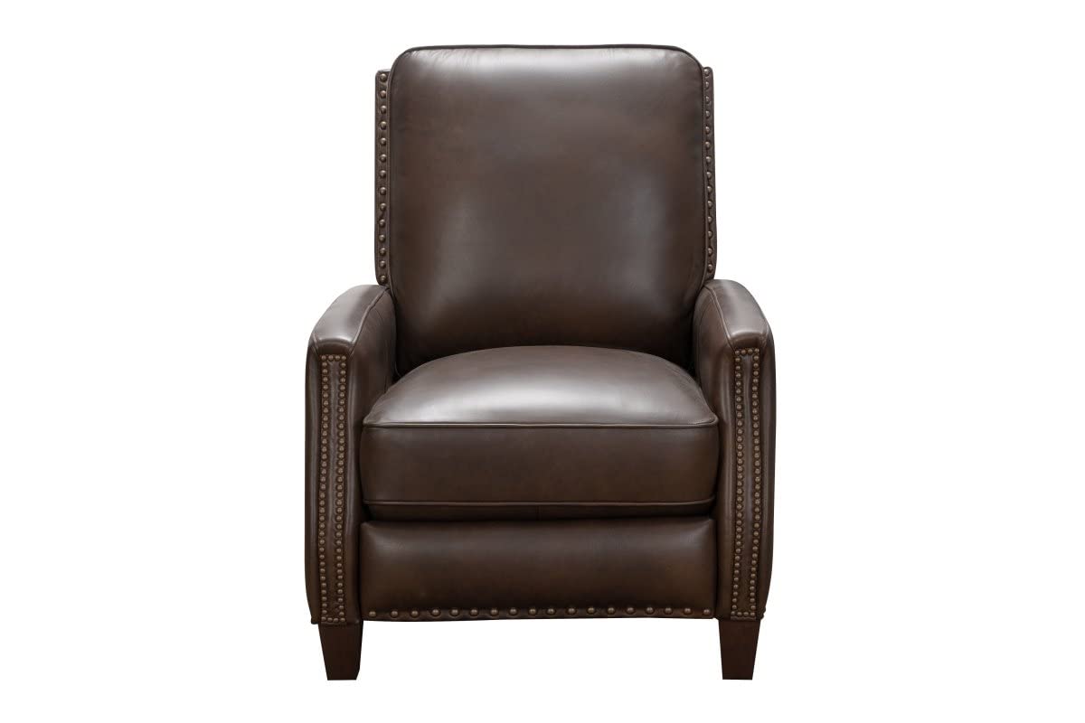 BarcaLounger Melrose Transitional Recliner Lounge Chair with footrest Extension 7-3155 in Ashford Walnut All Leather 5625-87 - Curbside Delivery