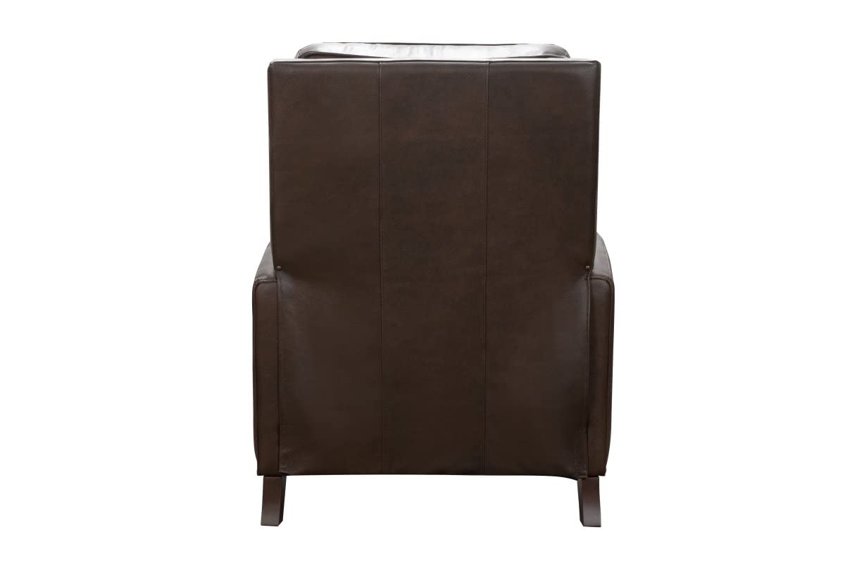 BarcaLounger Melrose Transitional Recliner Lounge Chair with footrest Extension 7-3155 in Ashford Walnut All Leather 5625-87 - Curbside Delivery