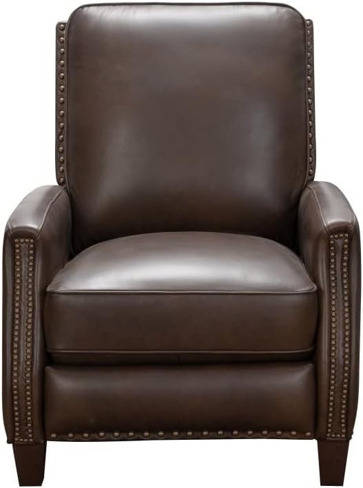 BarcaLounger Melrose Transitional Recliner Lounge Chair with footrest Extension 7-3155 in Ashford Walnut All Leather 5625-87 - Curbside Delivery