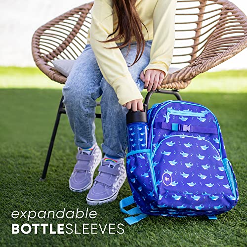 Simple Modern Toddler Mini Backpack for Kids Boys Girls | Preschool Small Backpack | Fletcher Collection | Toddler - Mini (14" tall) | Under Construction