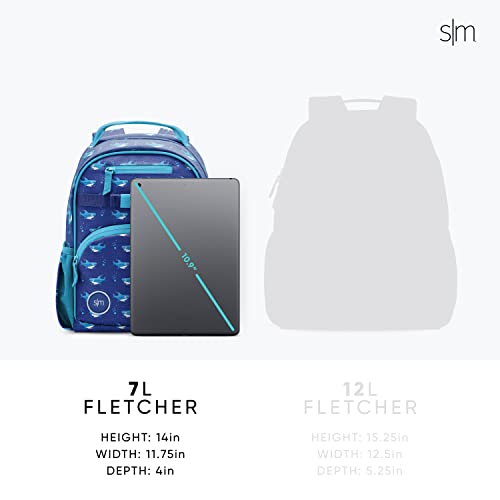 Simple Modern Toddler Mini Backpack for Kids Boys Girls | Preschool Small Backpack | Fletcher Collection | Toddler - Mini (14" tall) | Under Construction