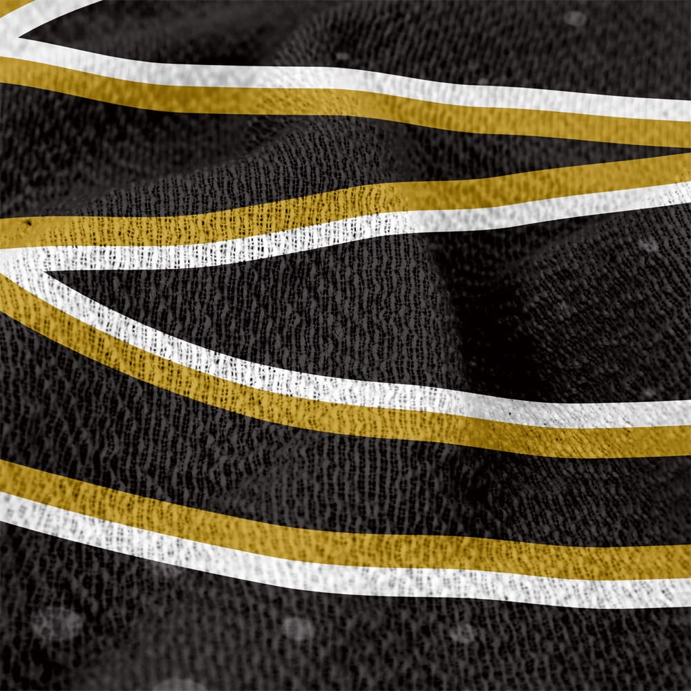 LOGOVISION Emporia State University Blanket, 50"x60" Logo Dots Woven Tapestry Cotton Blend Fringed Throw Blanket