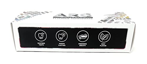 ARC Whitening Fluoride Toothpaste, Fresh Mint 4 oz