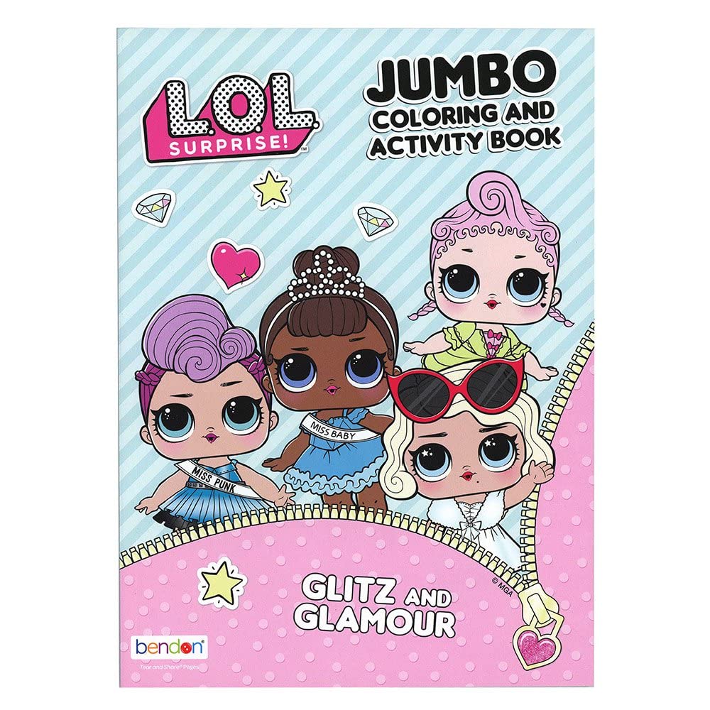 My Pet Elephant LOL Dolls Jigsaw Puzzle 2-Pack | LOL Puzzles with Coloring Book & Stickers (Ages 3+)