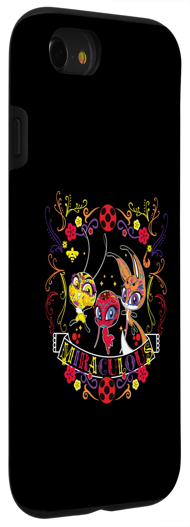 iPhone SE (2020) / 7 / 8 Miraculous Ladybug Dia De Los Muertos Kwamis Case