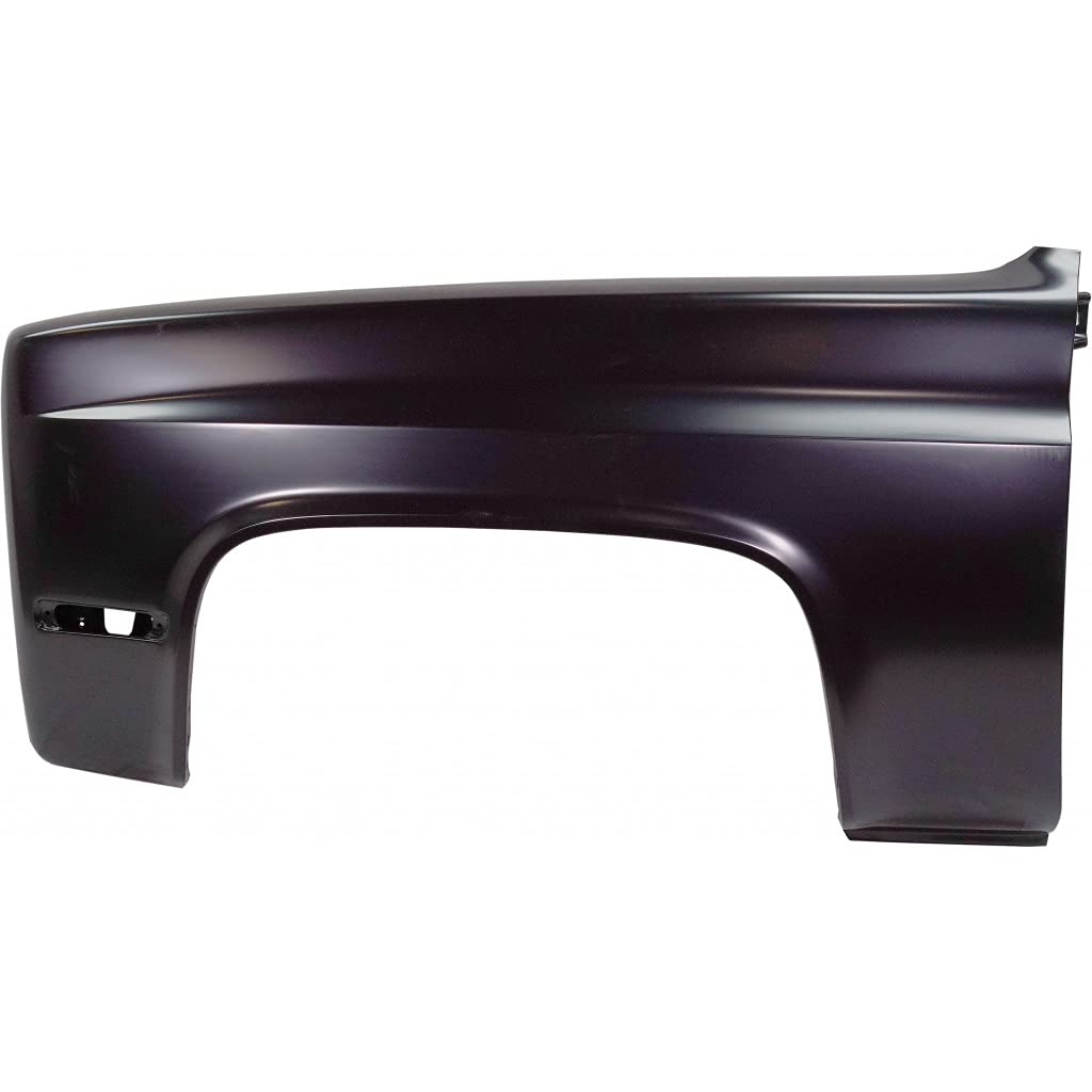 For Chevy K5 Blazer 1981 82 83 84 85 1986 Front Fender Driver Side | CAPA Certified | With Turn Signal Light Hole | Replacement For GM1240131, 15614467 | Trim: Custom/Deluxe/Silverado