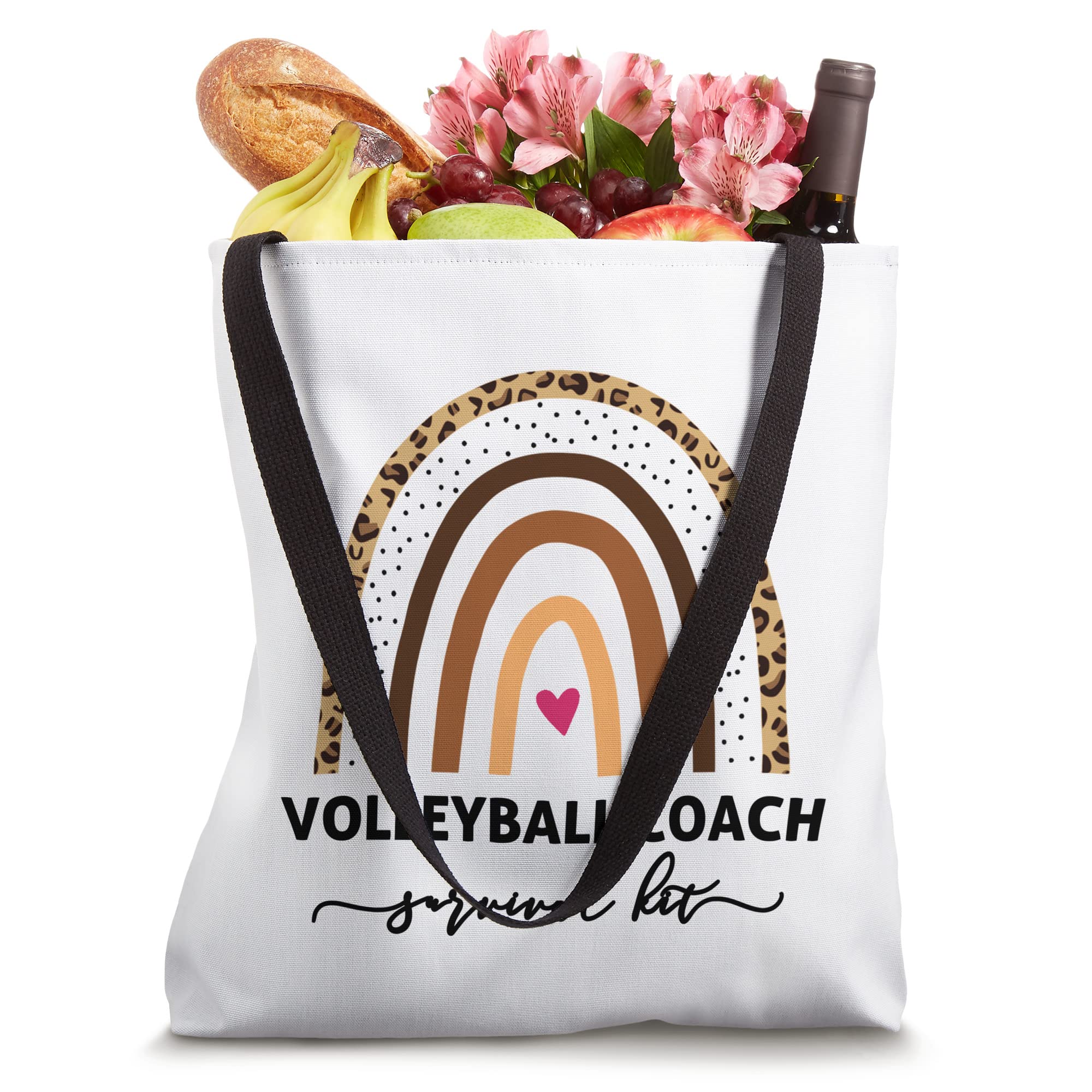 Volleyball Coach Survival Kit Tote Bag