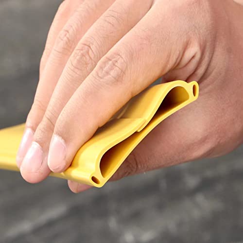 Under Door Draft Stopper, Bottom Seal Weather Stripping - Removable and Washable Insulation Noise Dustproof Strip,Yellow,Blue,Gray, White,Brownunder Bottom Door Weather Stripping (White)