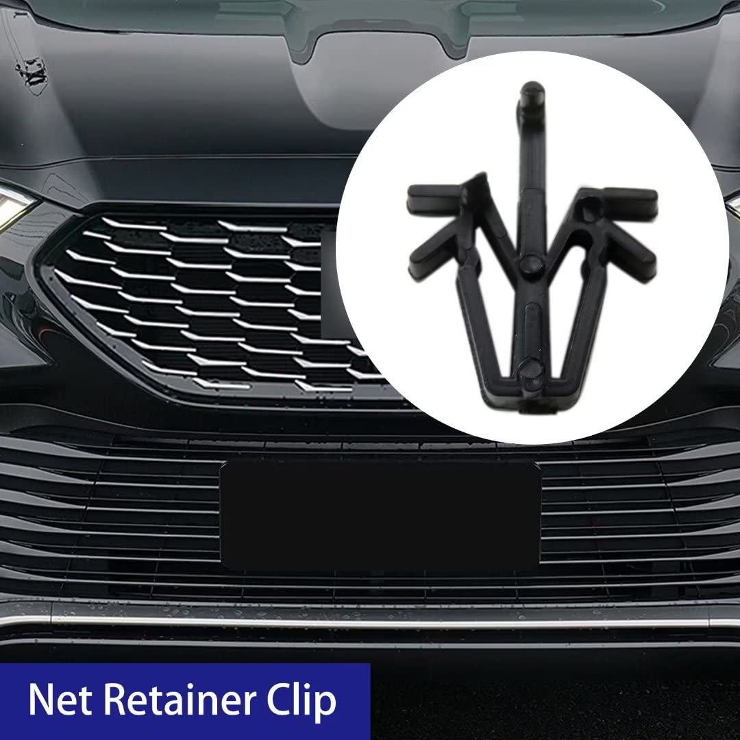 50pcs Grille Retainer Clips for Toyota Tacoma SR5 Extended Cab Pickup 2-Door 2.4L 2438CC l4 Gas DOHC Naturally Aspirated 2000#90467-12040, 9046712121