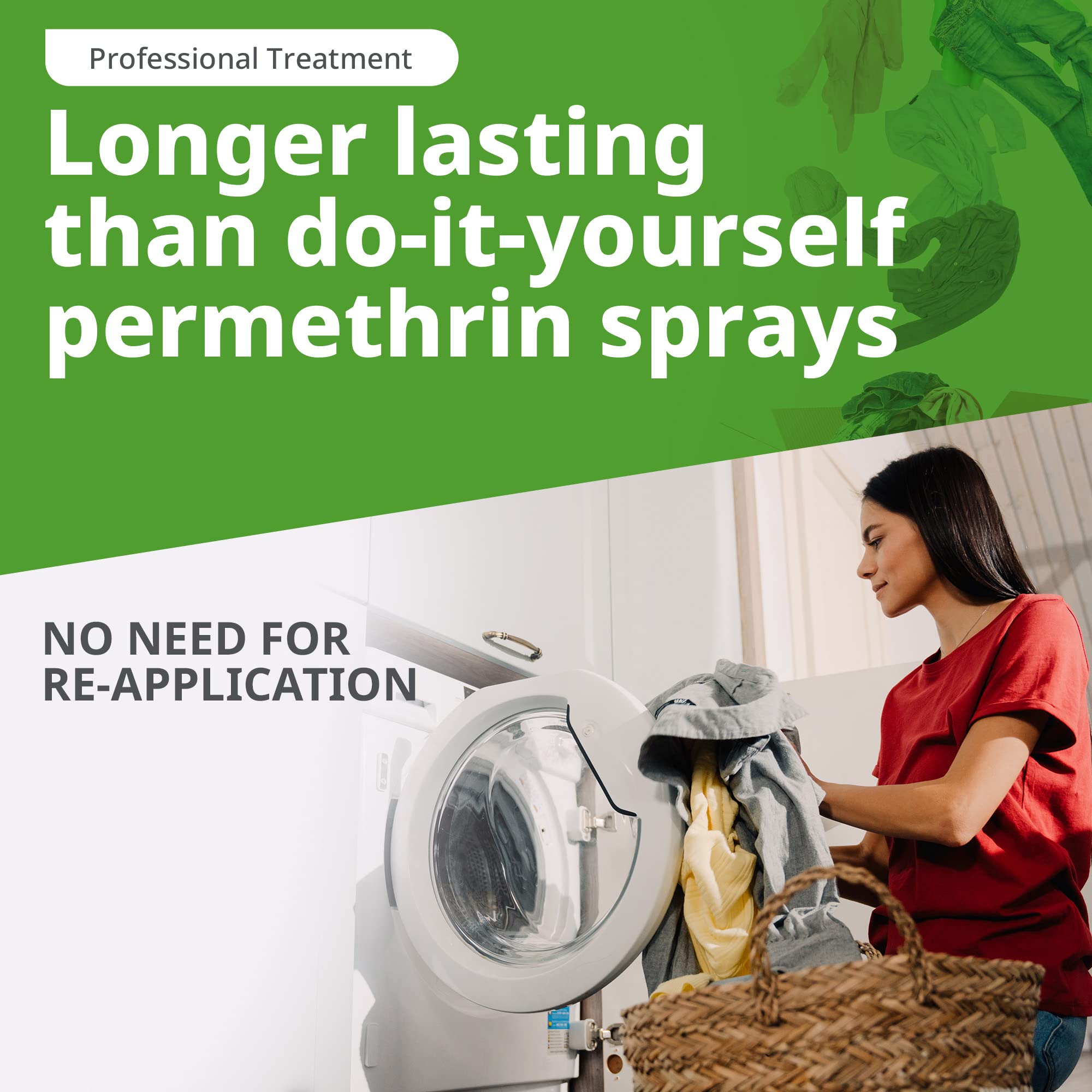 Insect Shield Easy Pack - Send in Your Clothes for Permethrin Repellent Treatment - Service for Your Own Clothes - 21 Day Turnaround Time
