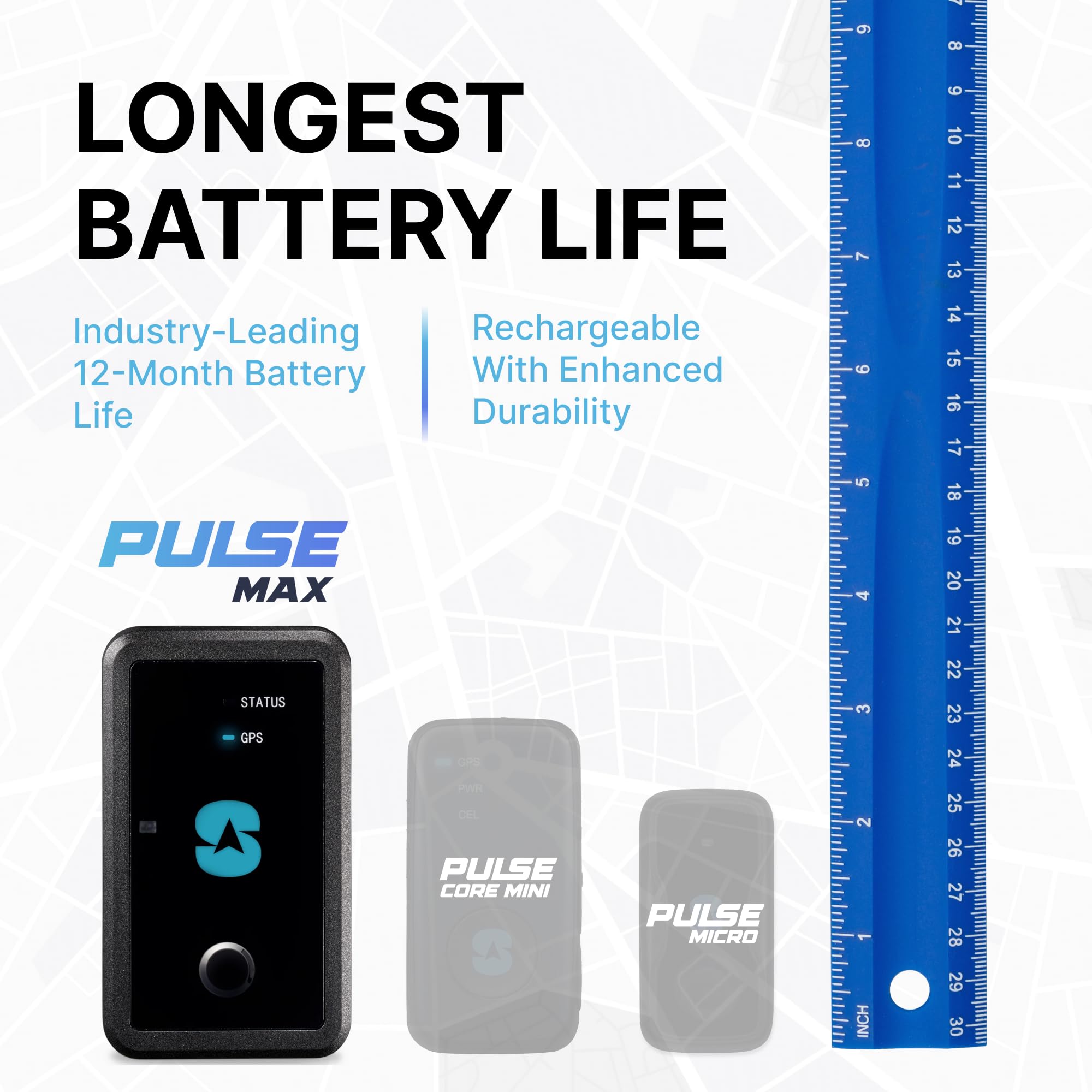 Spytec GPS MAX 12 Month Battery for Long-Term Tracking, Hidden Weatherproof GPS Tracker for Cars, Vehicles, Loved Ones, Trailers, RV - Unlimited Worldwide Real-Time GPS Tracking - Low Cost Plan