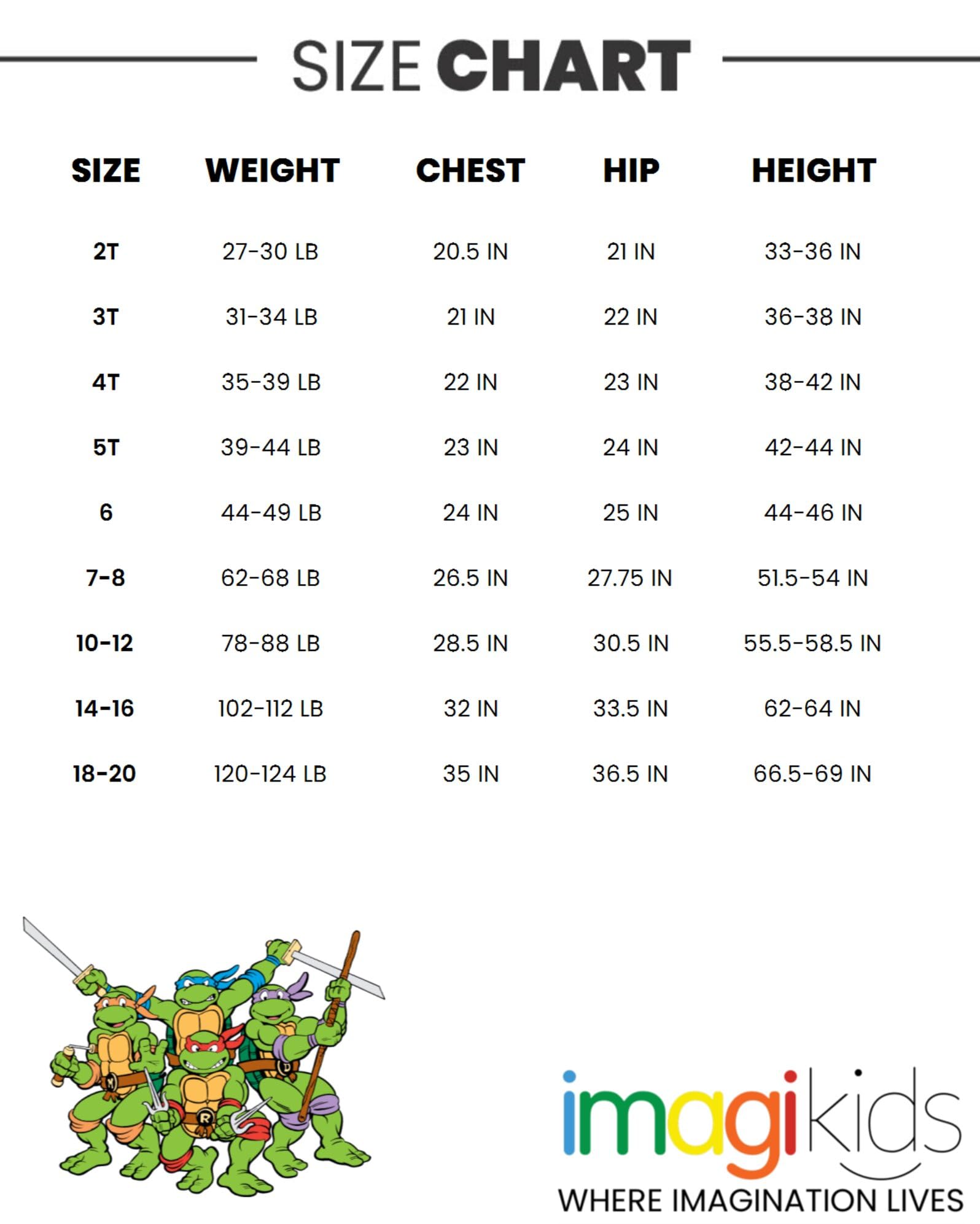 Teenage Mutant Ninja Turtles Leonardo Michelangelo Raphael Little Boys 3 Pack T-Shirts White/Gray/Green 7-8